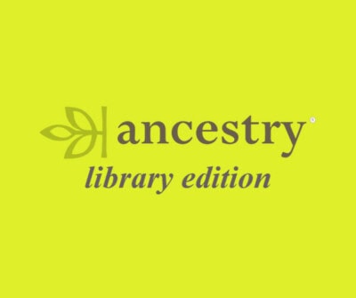 Ancestry Library Edition – Pearle L. Crawford Memorial Library